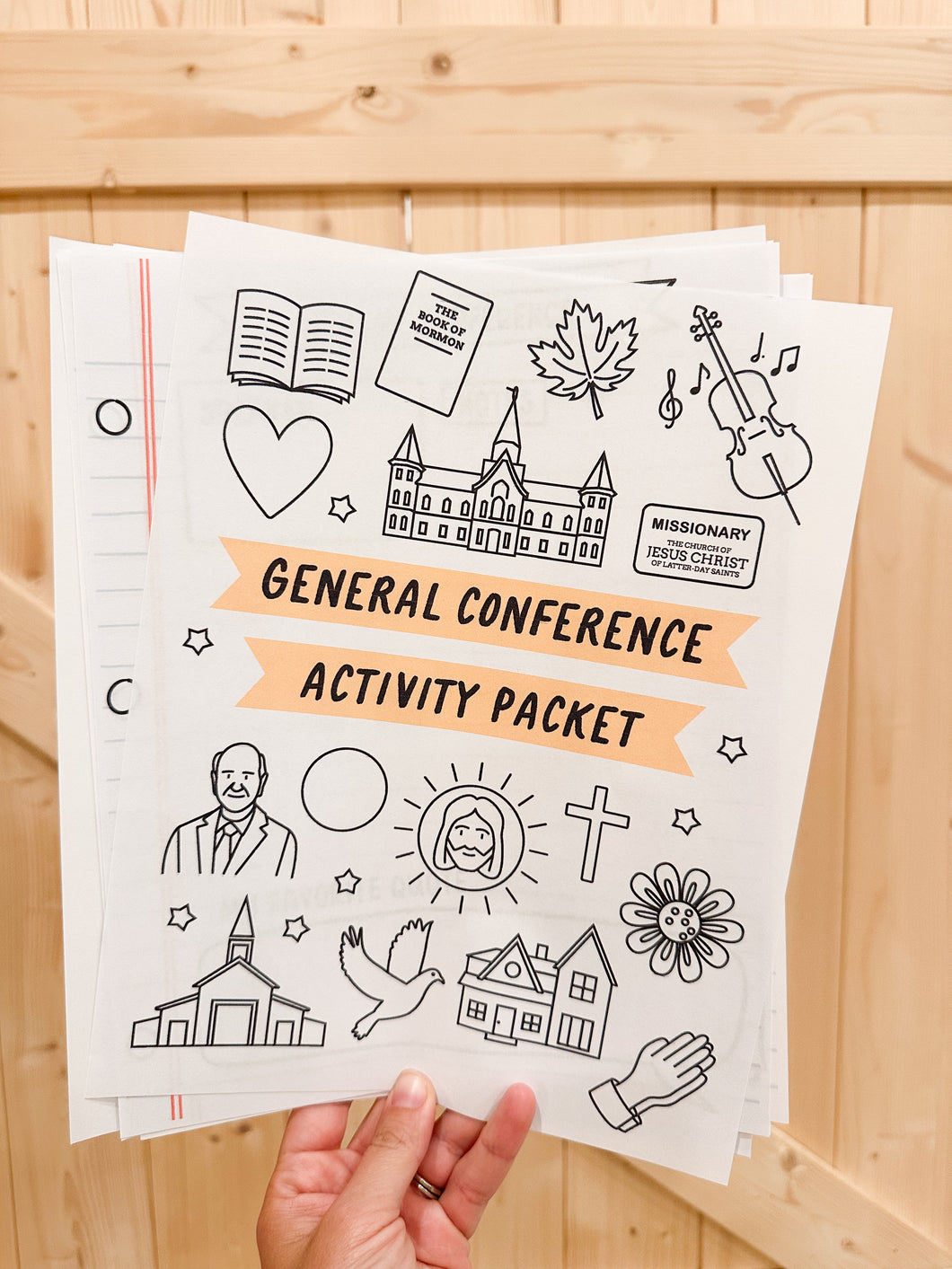 General Conference Activity Packet – Latter Day Baby