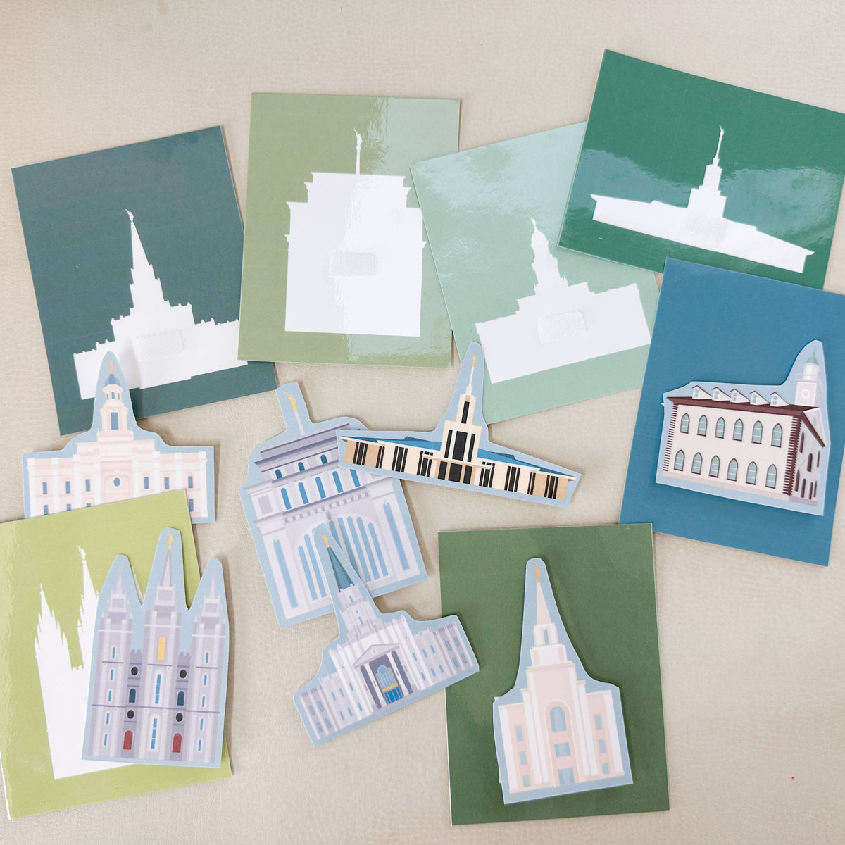 Temple Shapes Matching – Latter Day Baby