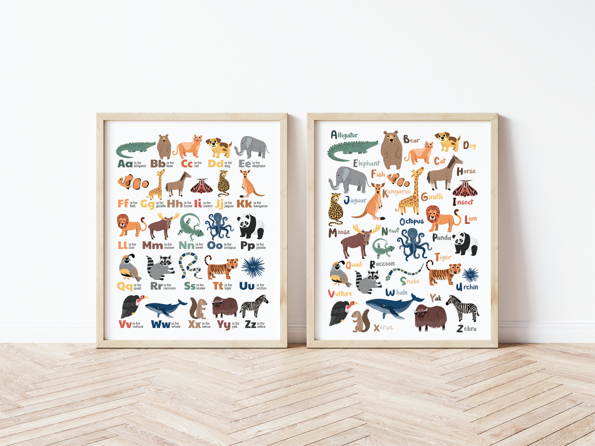 Animal Alphabet – Latter Day Baby