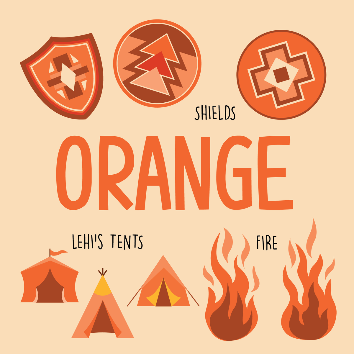 Book of Mormon Colors – Latter Day Baby